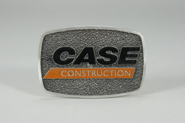 Case Construction Pewter Belt Buckle - Dalton's Farm Toys