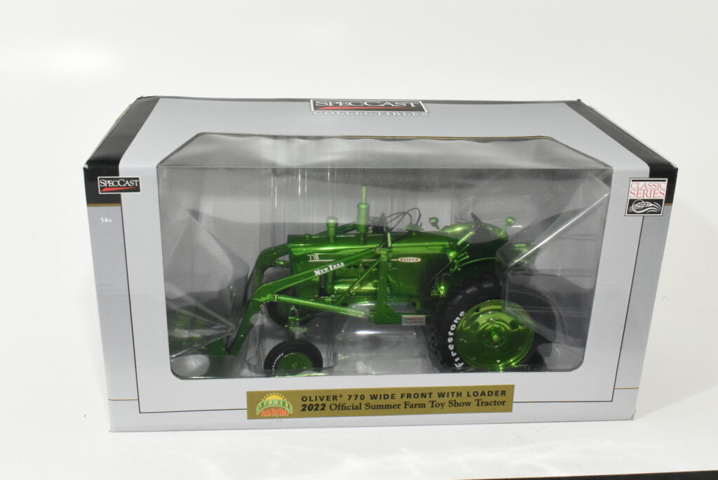 1/16 Oliver 770 Tractor With New Idea Loader & Firestone Tires, 2022 ...