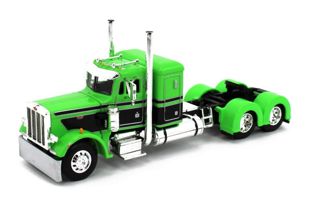 Camion Gru 1/64 SPECCAST LIME GREEN/BLACK 385 PETERBILT WRECKER TOW ...