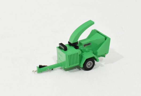 1/64 Scratch Built Tree Wood Chipper Shredder, Green - Dalton's Farm Toys