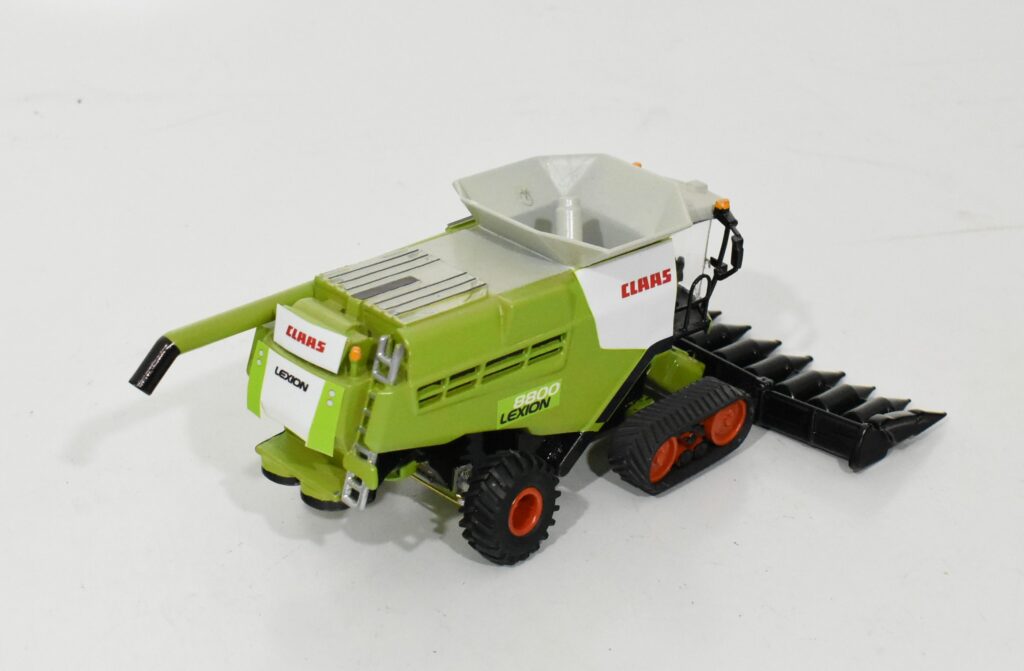1/64 Custom Claas Green 8800 Lexion Combine With Tracks, Draper & 12 ...