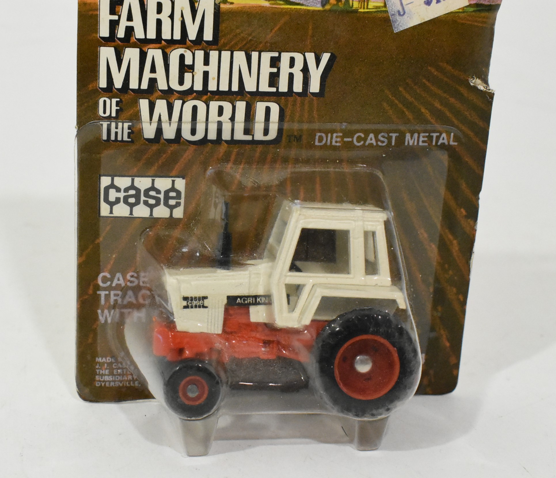 1/64 Case Agri King Tractor On Farm Machinery Of World Card, "I" Beam ...