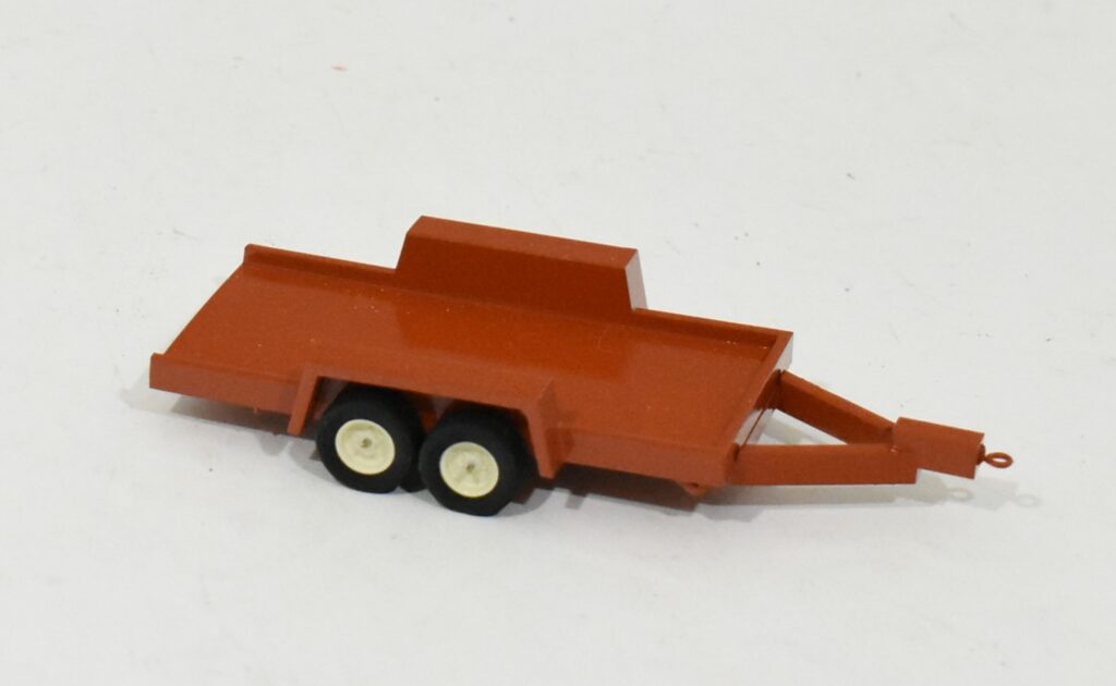 1/64 Scratch Built Brown Ditch Witch Tiltbed Trailer For Trencher ...