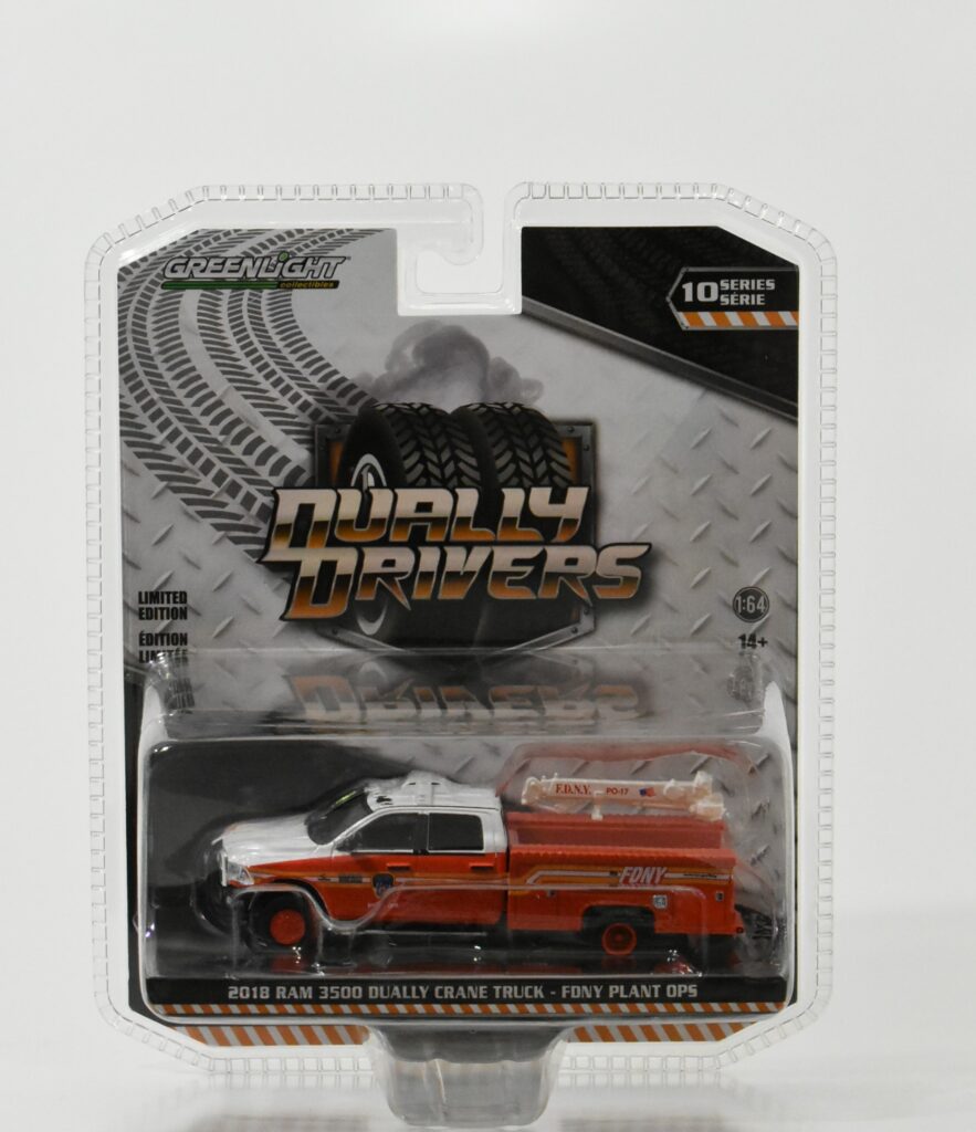1/64 2018 RAM 3500 Dually Crane Truck, FDNY, Dually Drivers - Dalton's ...