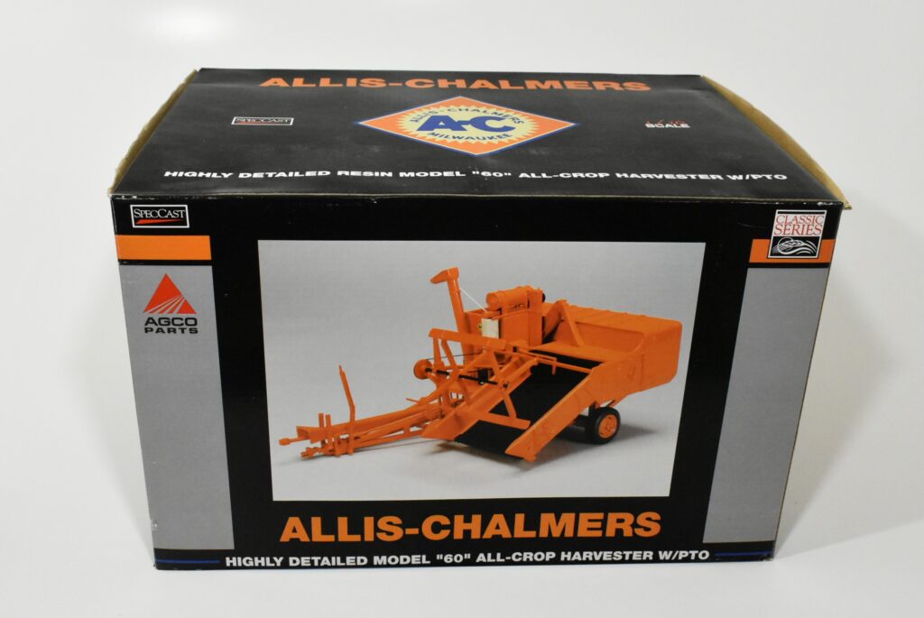 1/16 Allis Chalmers Model 60 All Crop Pull Type Combine With PTO Shaft ...