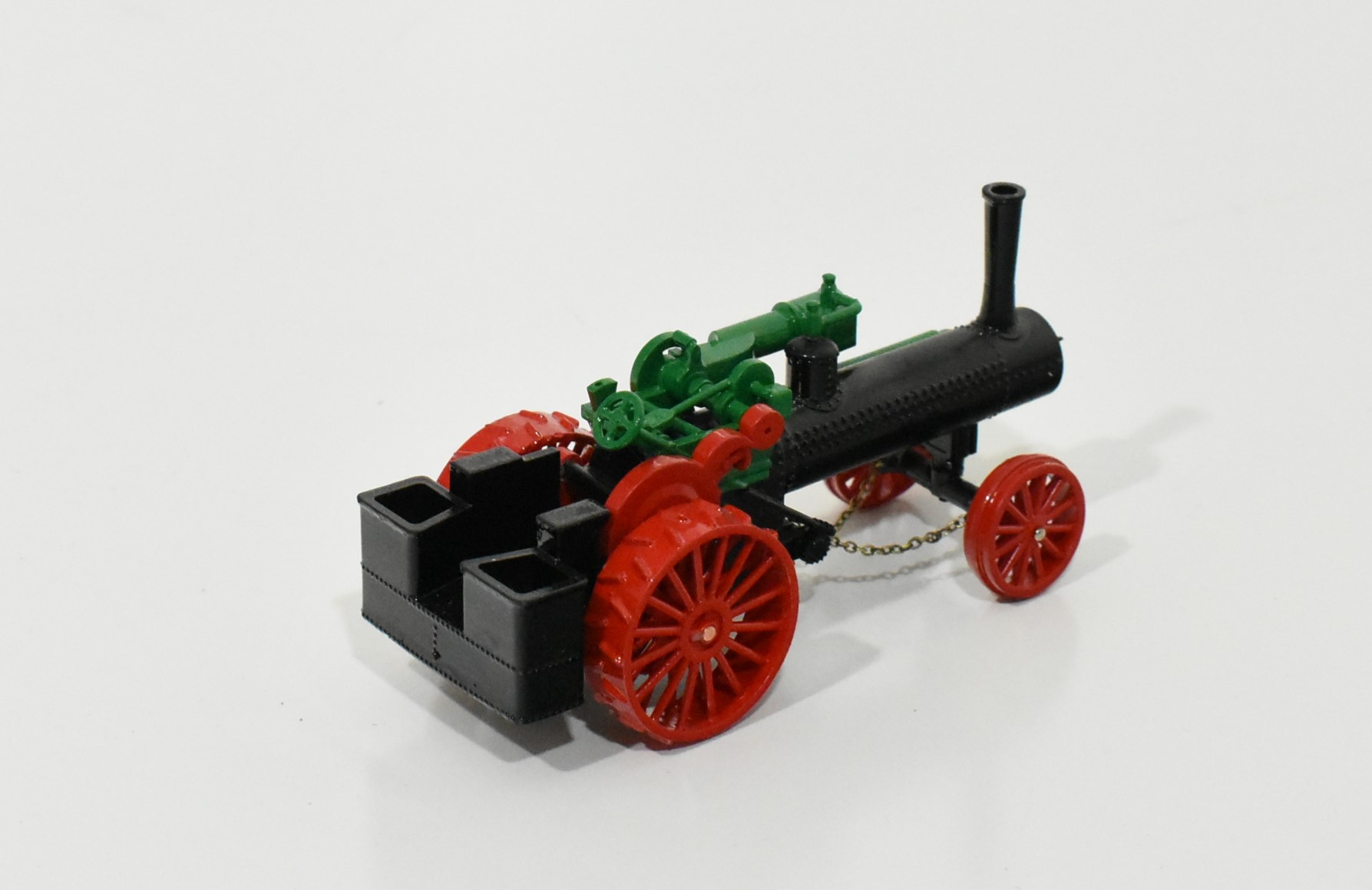 1/64 Scratch Built Case 65 HP Steam Engine With Fuel Bunkers Without ...