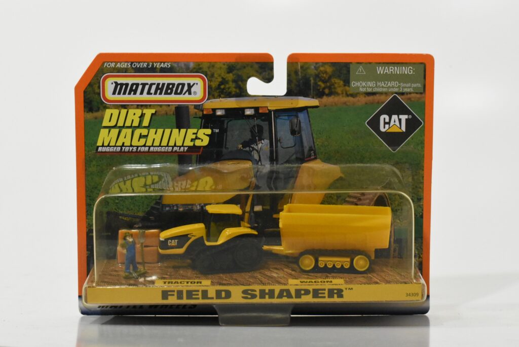 1/87 Matchbox CAT Challenger Tractor & Wagon Field Shaper - Dalton's ...