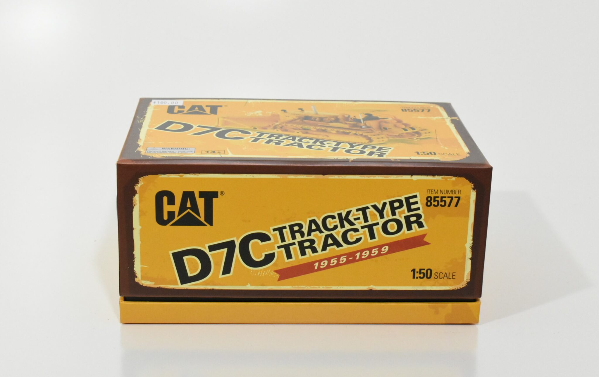 1/50 CAT Caterpillar D7C Track Type Tractor - Dalton's Farm Toys