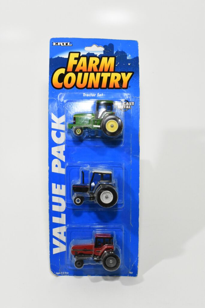 1/64 John Deere 7800, Ford 8340, Case IH 7150 Tractor Set With Duals ...