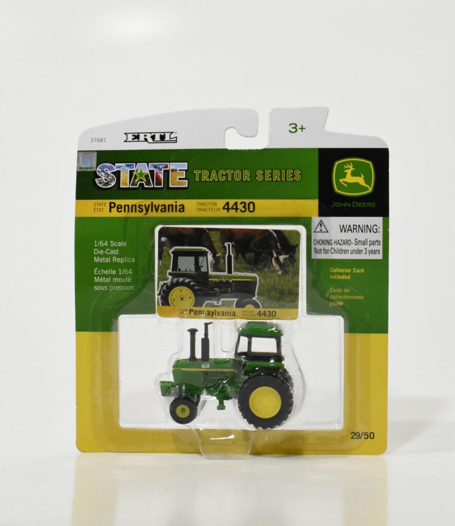 1/64 Pennsylvania John Deere 4430 State Tractor Series Edition, Capital ...