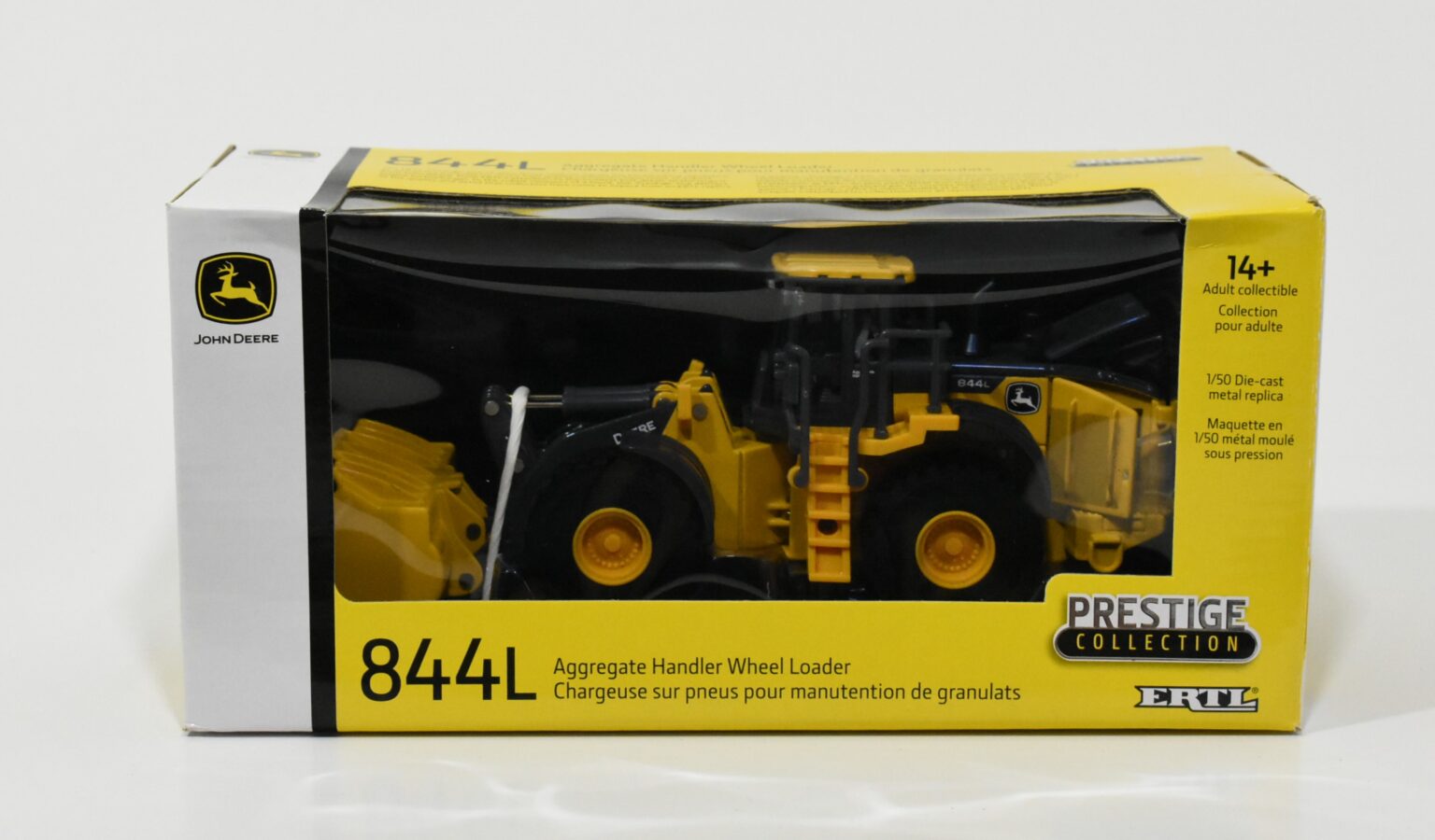 1/50 John Deere 844L Aggregate Handler Wheel Loader - Dalton's Farm Toys