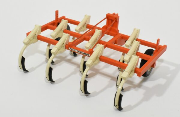 1/16 Custom Allis Chalmers 9 Shank 3 pt. Chisel Plow - Dalton's Farm Toys