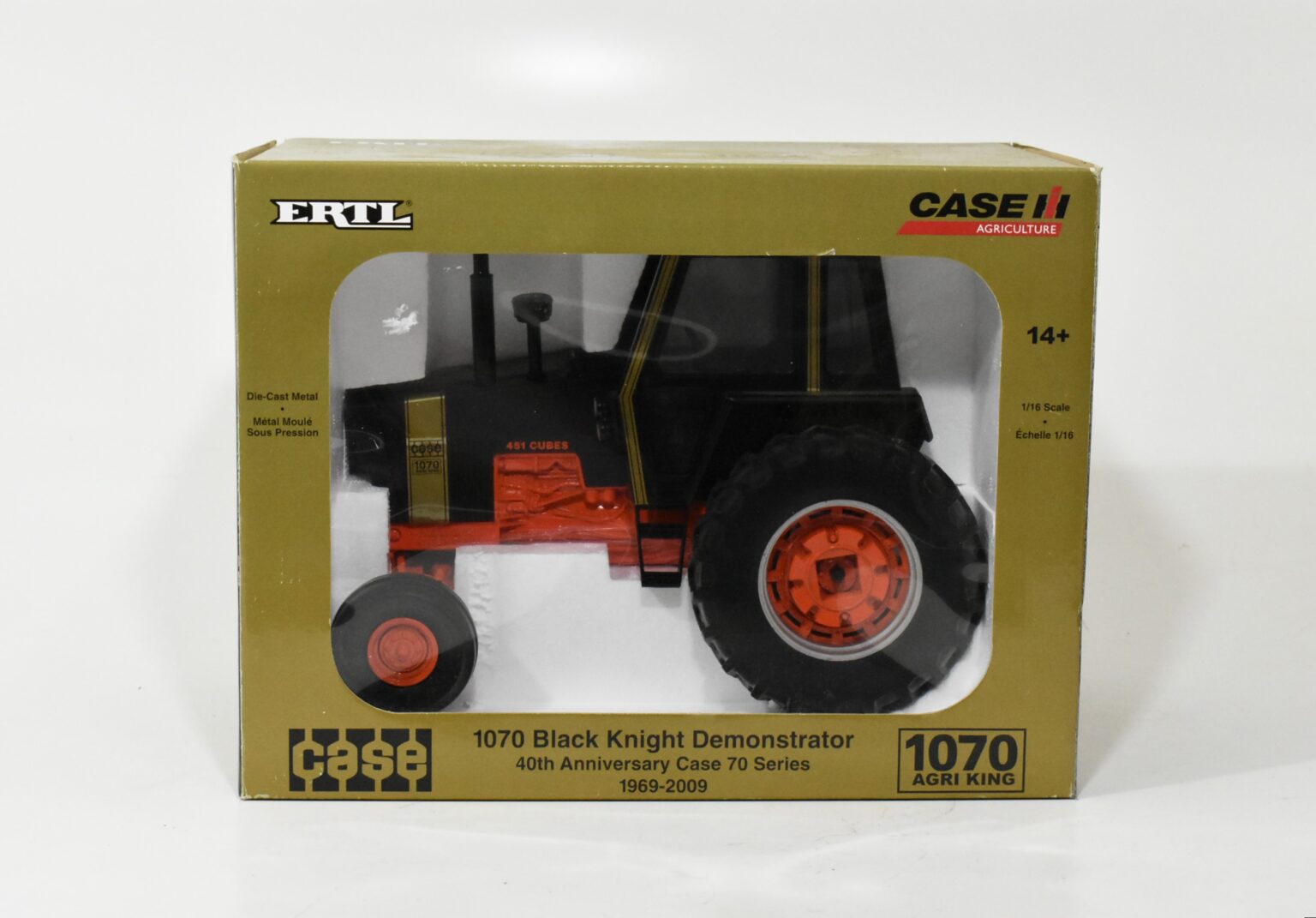 1/16 Case 1070 Black Knight Demonstrator Tractor, 40th Anniversary ...