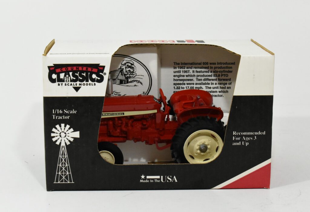 1/16 International Harvester 606 Tractor, 1994 Dealer Edition - Dalton ...
