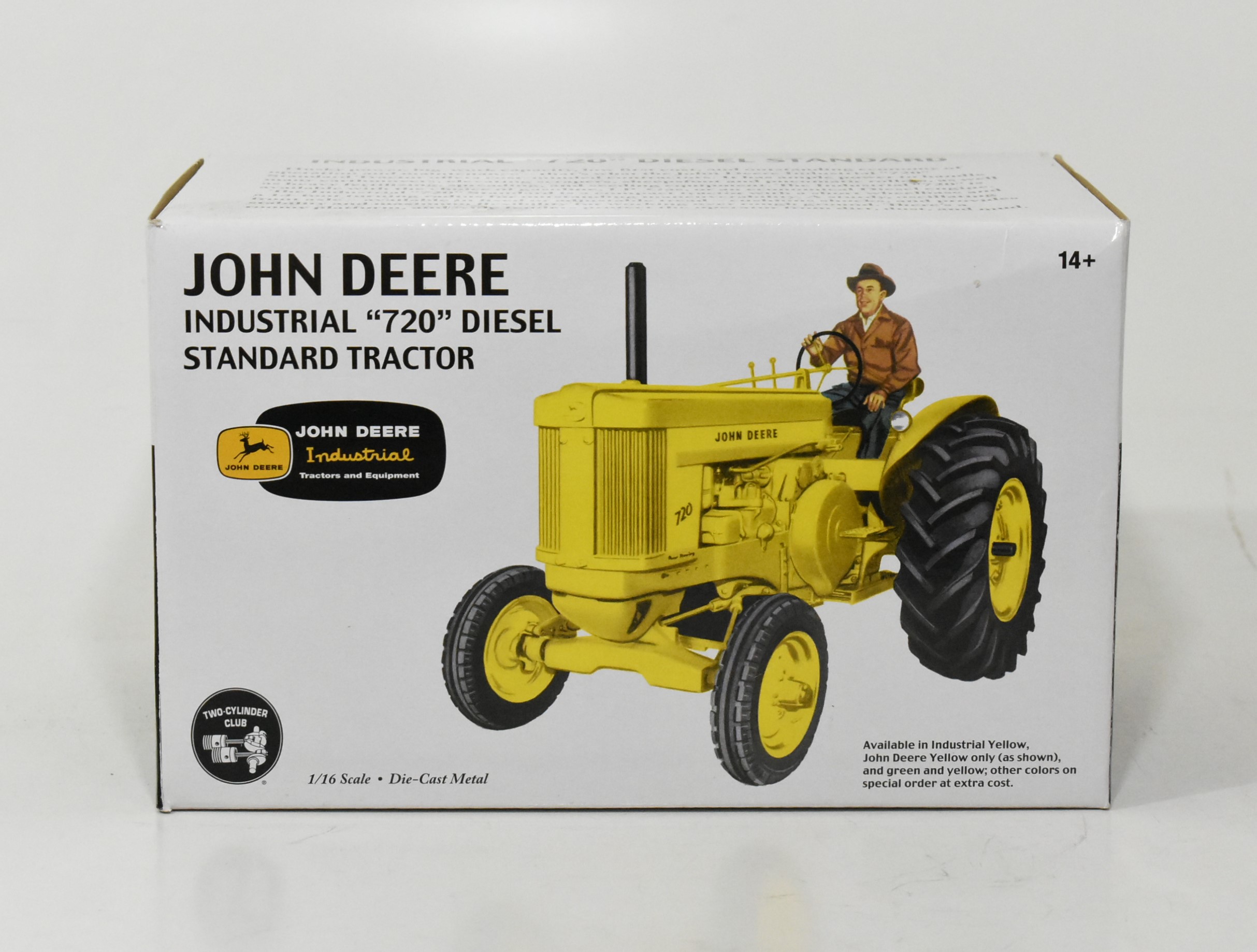 1/16 John Deere Industrial 720 Diesel Standard Tractor - Dalton's Farm Toys