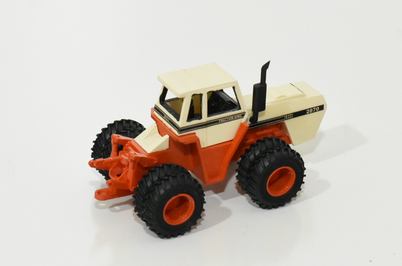1/64 Scratch Built Case 2870 4wd Tractor, White & Orange - Dalton's ...