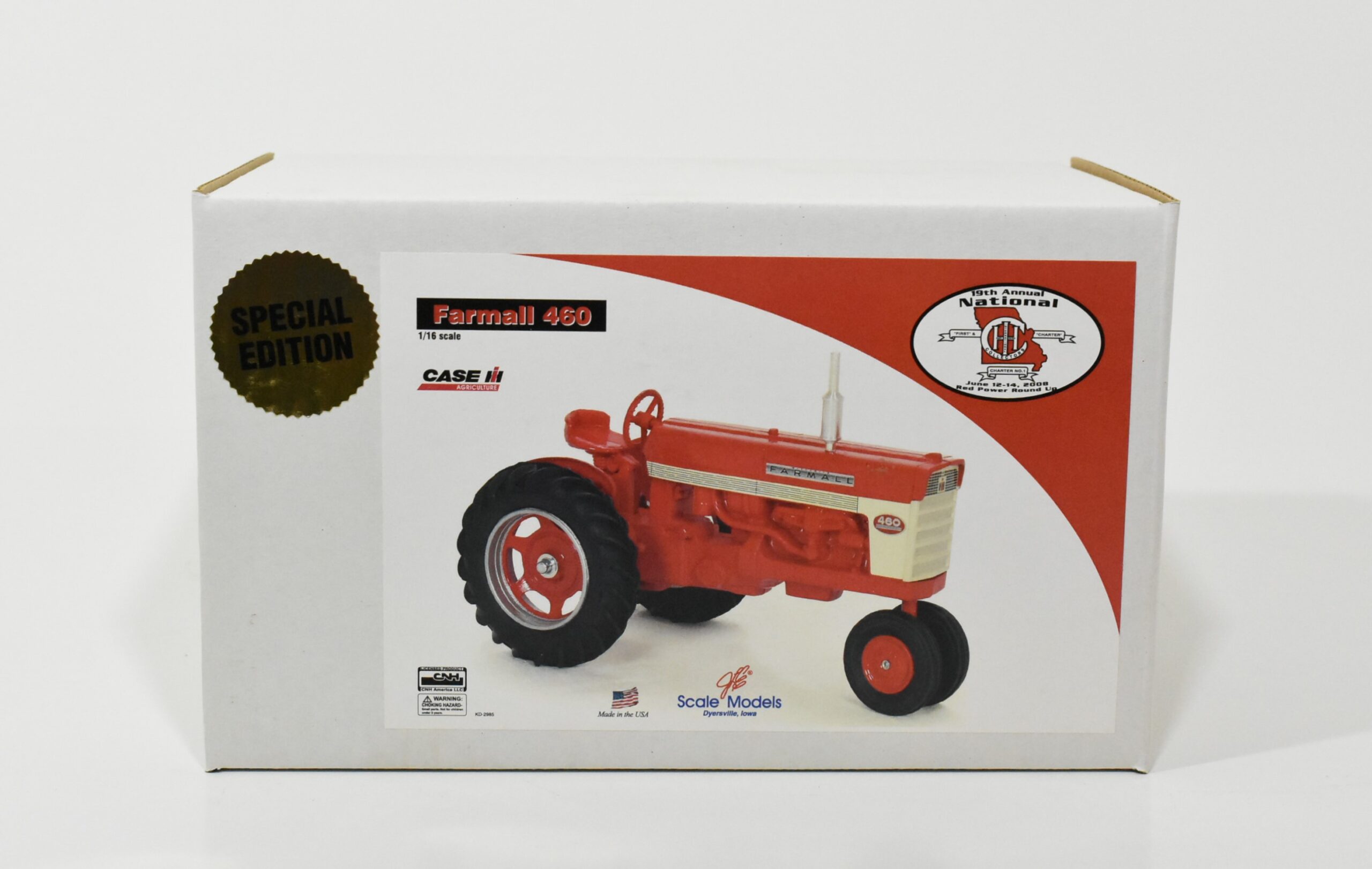 1/16 Farmall 460 Narrow Front Tractor, Red Power Roundup - Dalton's ...
