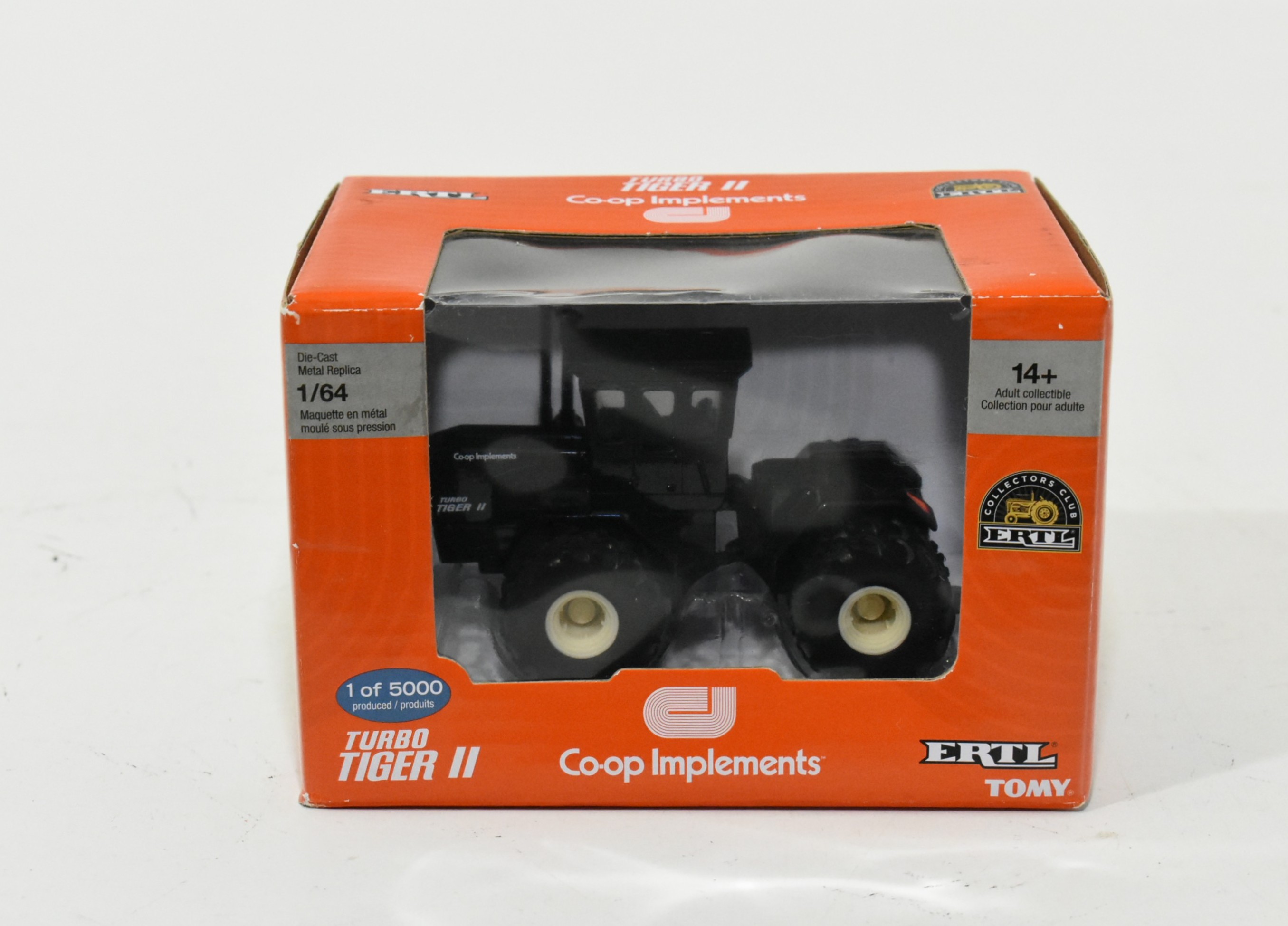 1/64 Co-op Implements Turbo Tiger II 4wd Tractor With Duals, Black ...