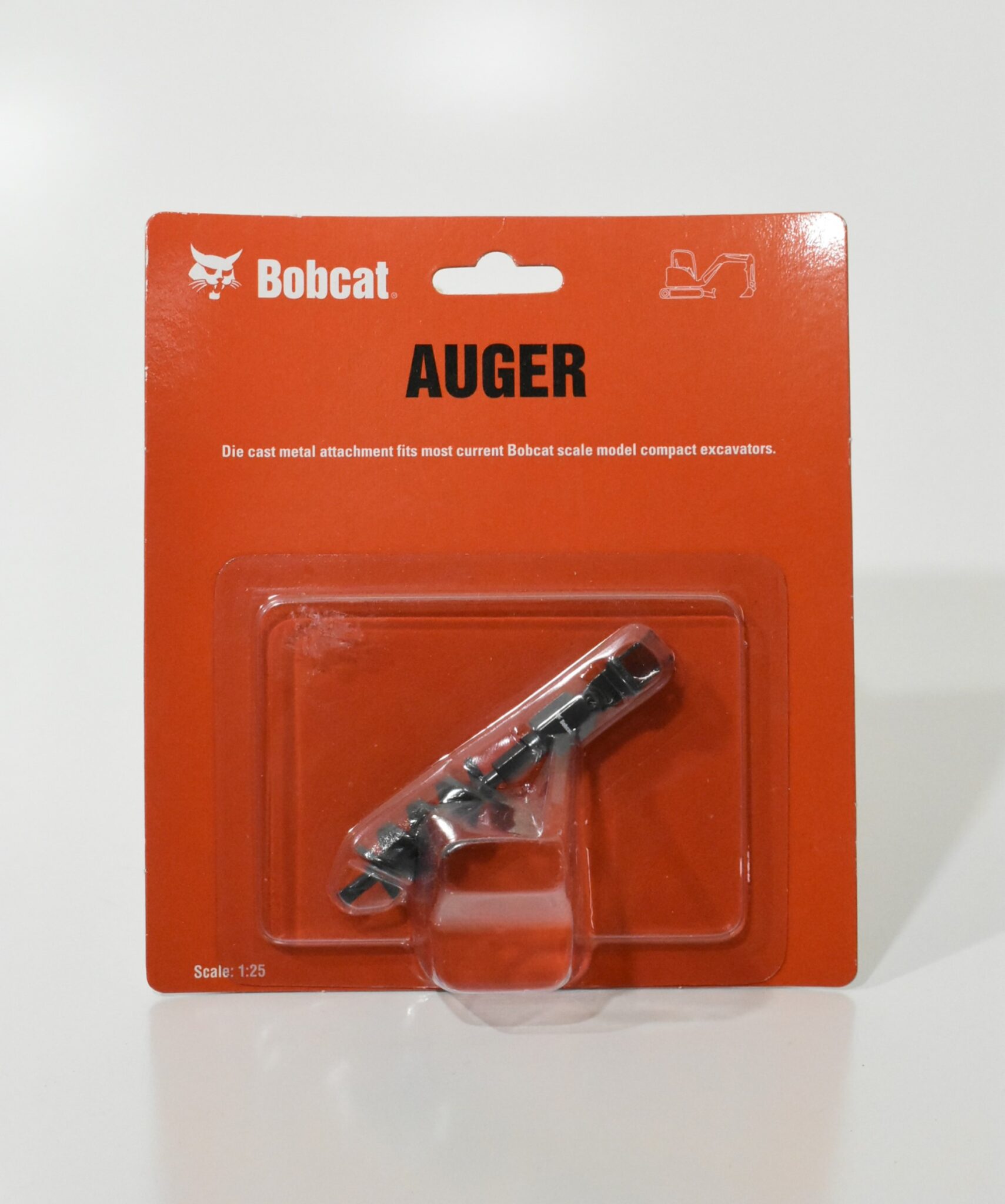 1/25 Bobcat Auger Attachment - Dalton's Farm Toys