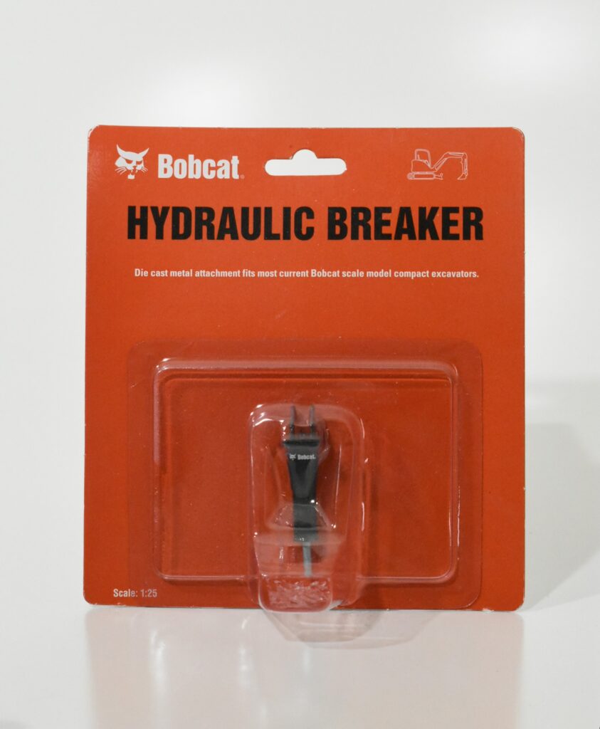 1/25 Bobcat Hydraulic Breaker Attachment - Dalton's Farm Toys