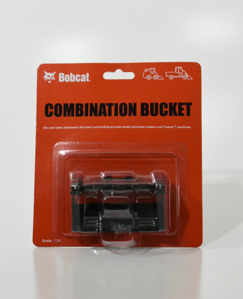 1/25 Bobcat Combination Bucket Attachment - Dalton's Farm Toys