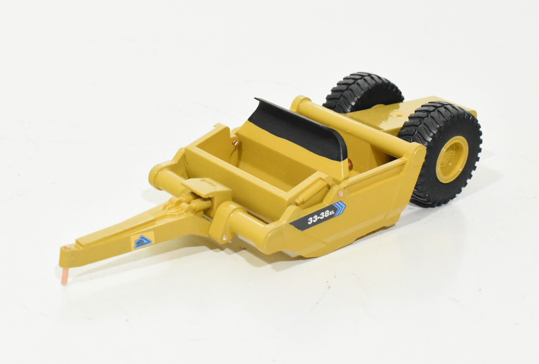 1/64 MTS Scratch Built 33-38XL Pull Type Scraper - Dalton's Farm Toys