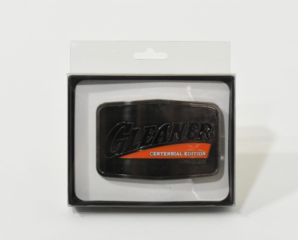 Gleaner 100th Anniversary Belt Buckle - Daltons Farm Toys