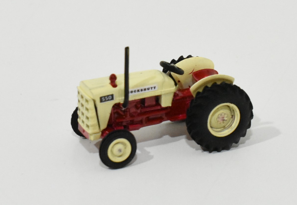 1/64 Scratch Built Cockshutt 550 White/Red Wide Front Tractor - Dalton ...