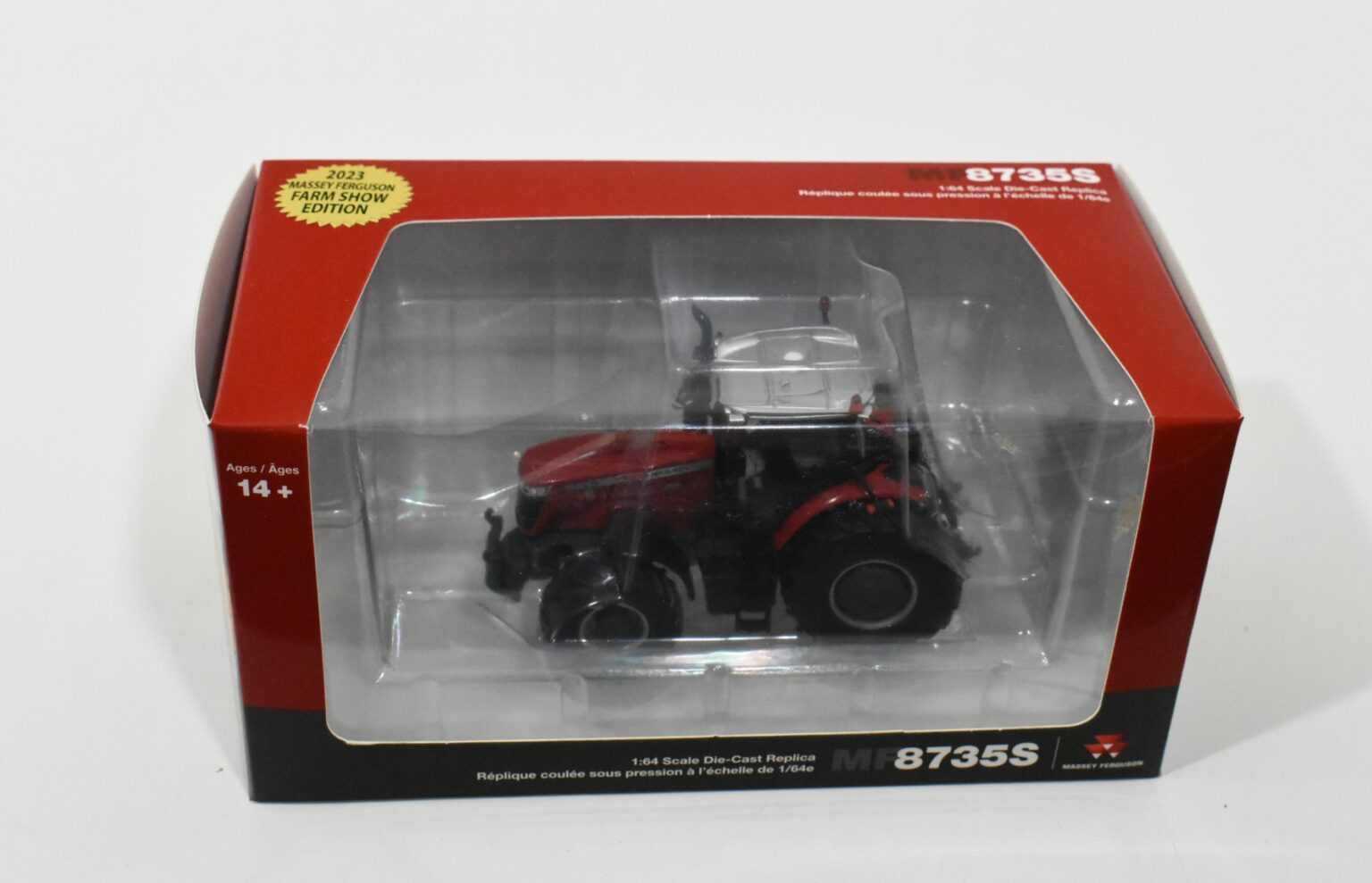 1/64 Massey Ferguson 8735S Tractor, 2023 Farm Show - Dalton's Farm Toys