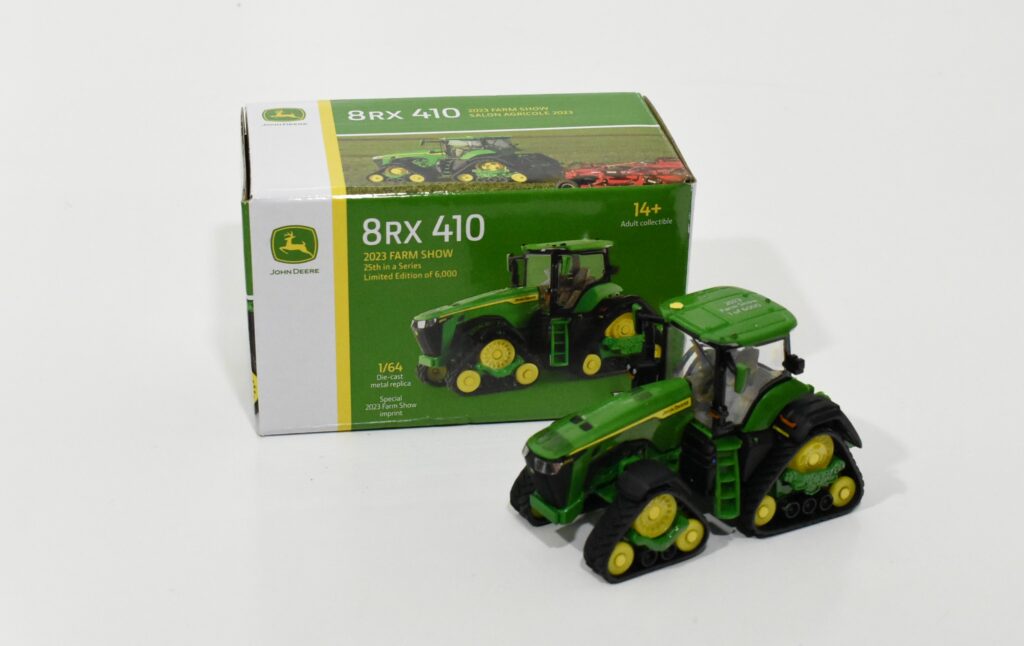 1/64 John Deere 8RX 410 Tractor With Narrow Spaced Tracks, 2023 Farm ...
