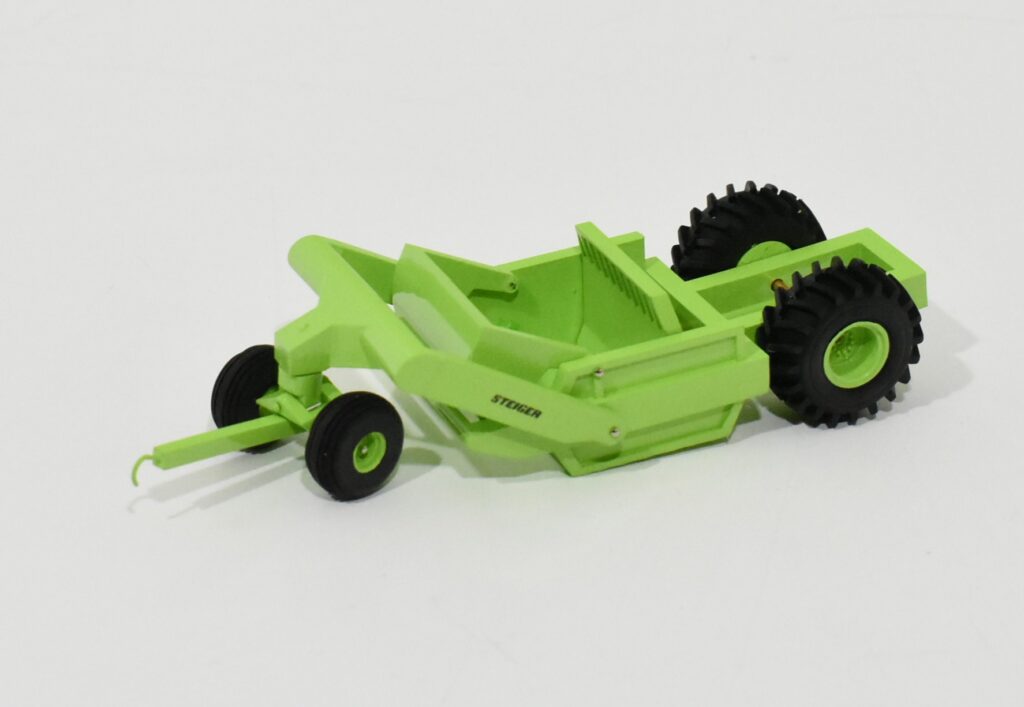 1/64 Scratch Built Steiger 16 Yard Pull Scraper - Dalton's Farm Toys