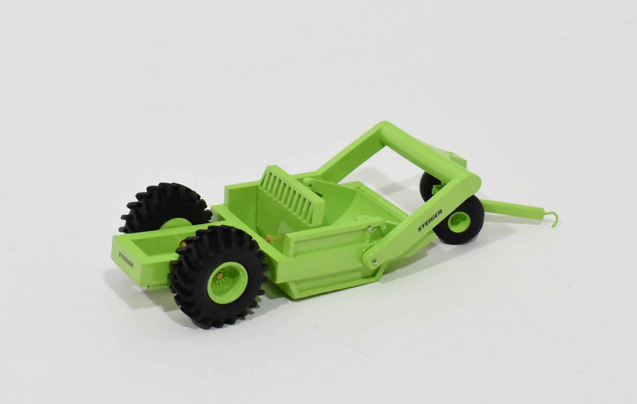 1/64 Scratch Built Steiger 16 Yard Pull Scraper - Dalton's Farm Toys