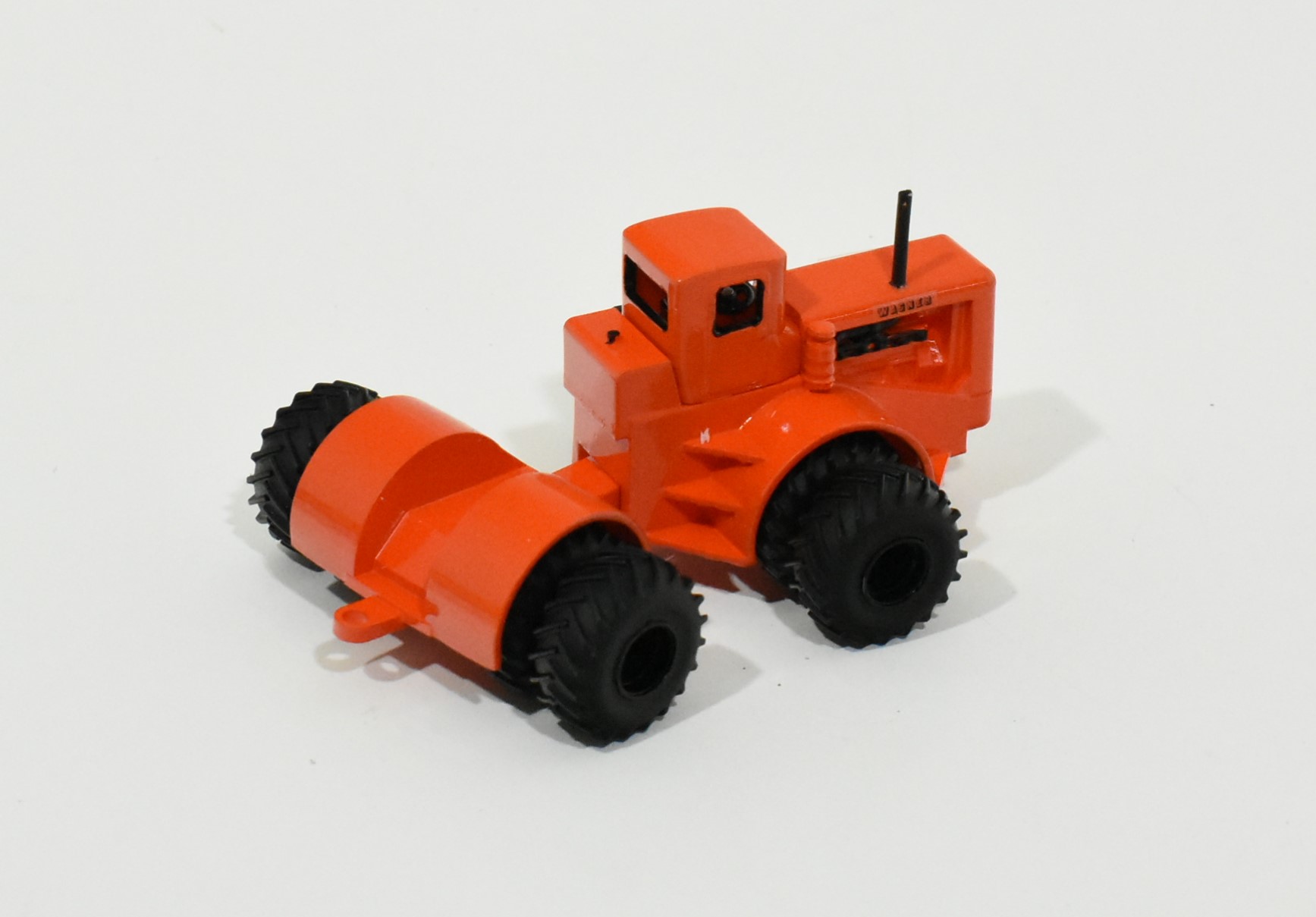 1/64 Custom Wagner TR-14 4wd Tractor With Cab, Orange - Dalton's Farm Toys