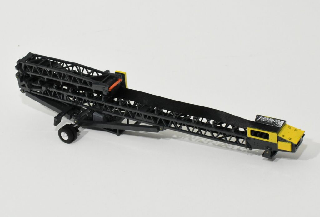 1/64 Scratch Built TCI 36 x 80 Stacker Conveyor - Dalton's Farm Toys