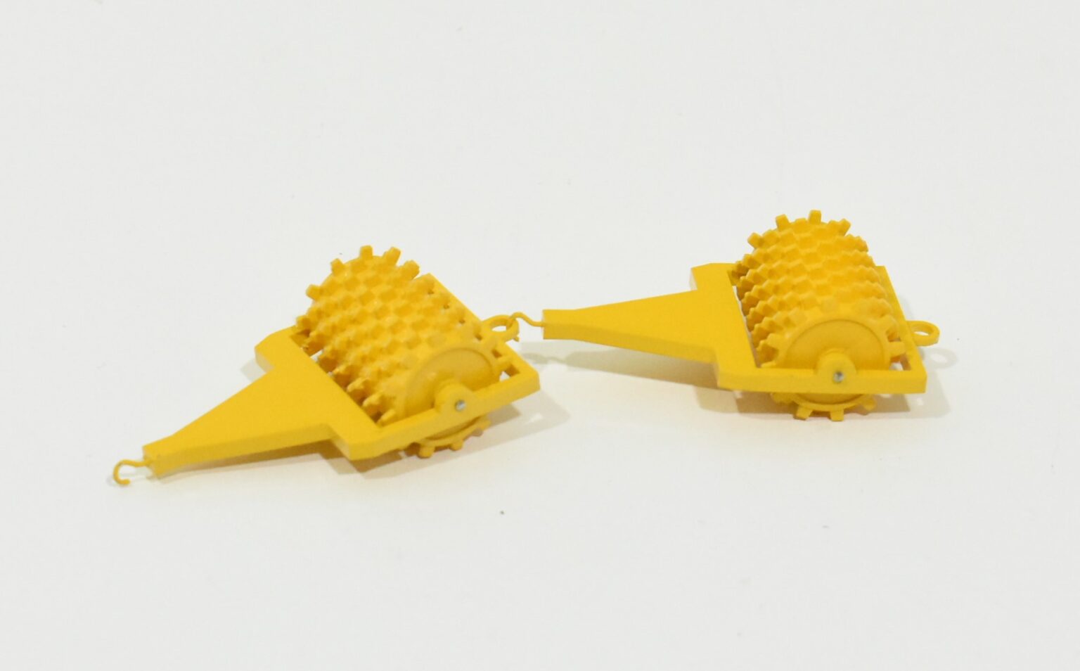 1/64 Scratch Built Single Drum Sheepsfoot Compactor - Dalton's Farm Toys