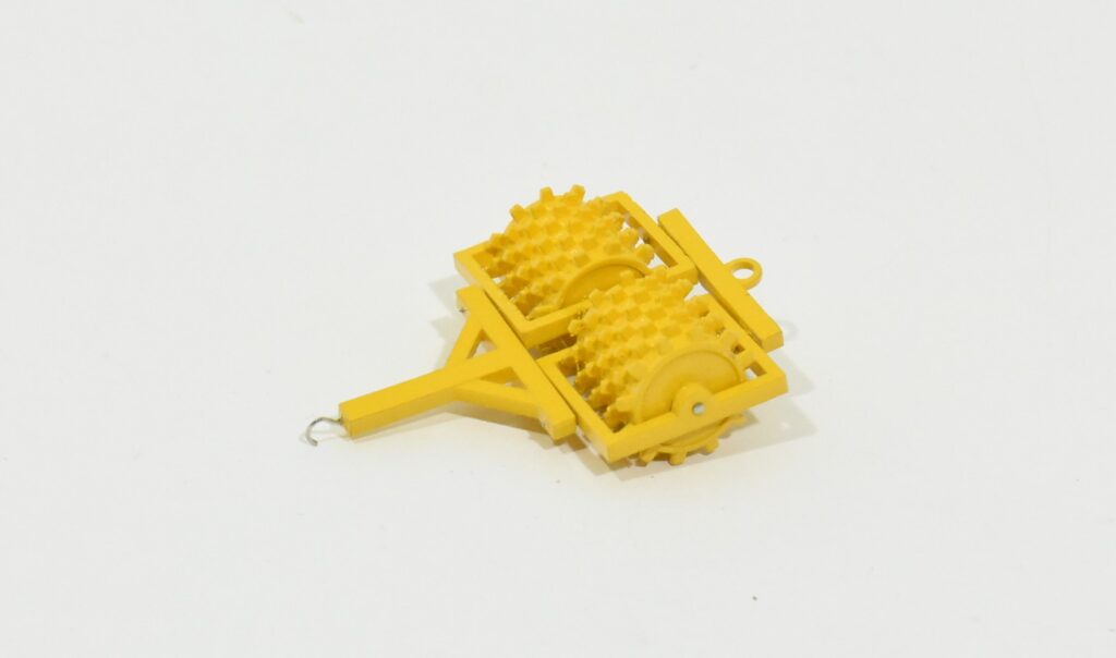 1/64 Scratch Built Twin Drum Sheepsfoot Compactor - Dalton's Farm Toys