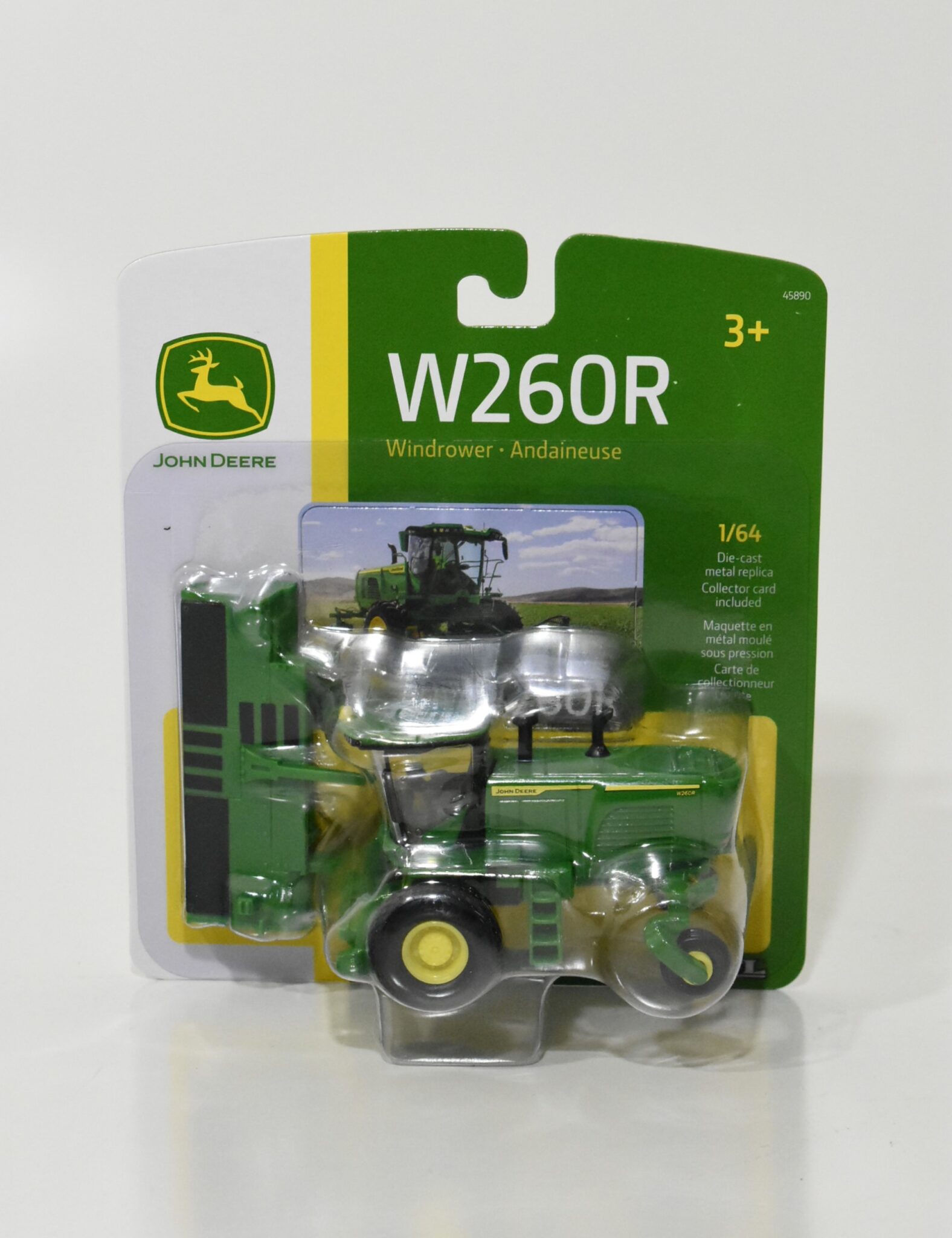 1/64 John Deere W260R Self Propelled Windrower - Dalton's Farm Toys