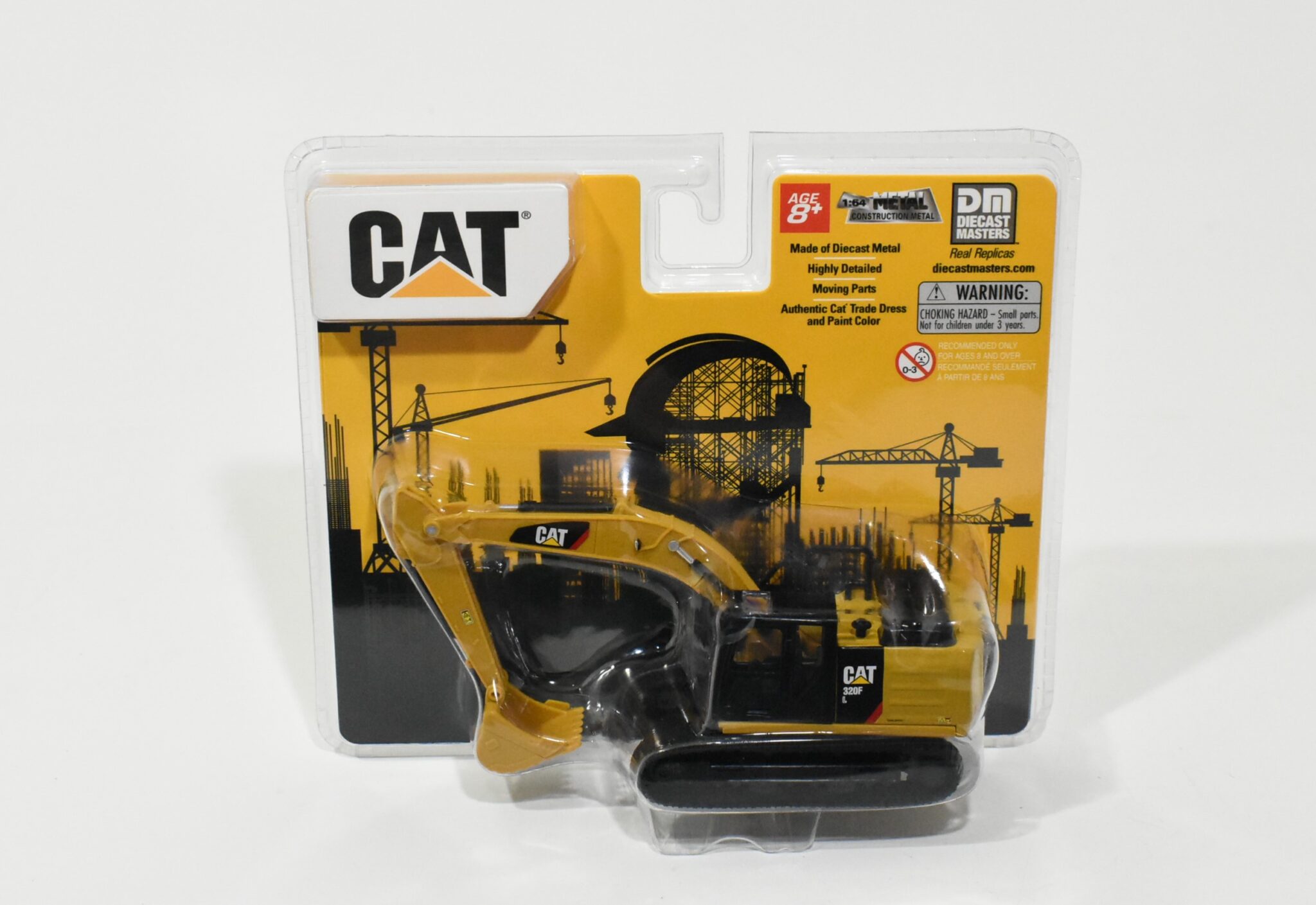 1/64 Cat Caterpillar 320F L Hydraulic Tracked Excavator, Non Detailed ...