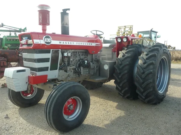 1/64 Massey Ferguson 1130 Tractor With Duals - Daltons Farm Toys