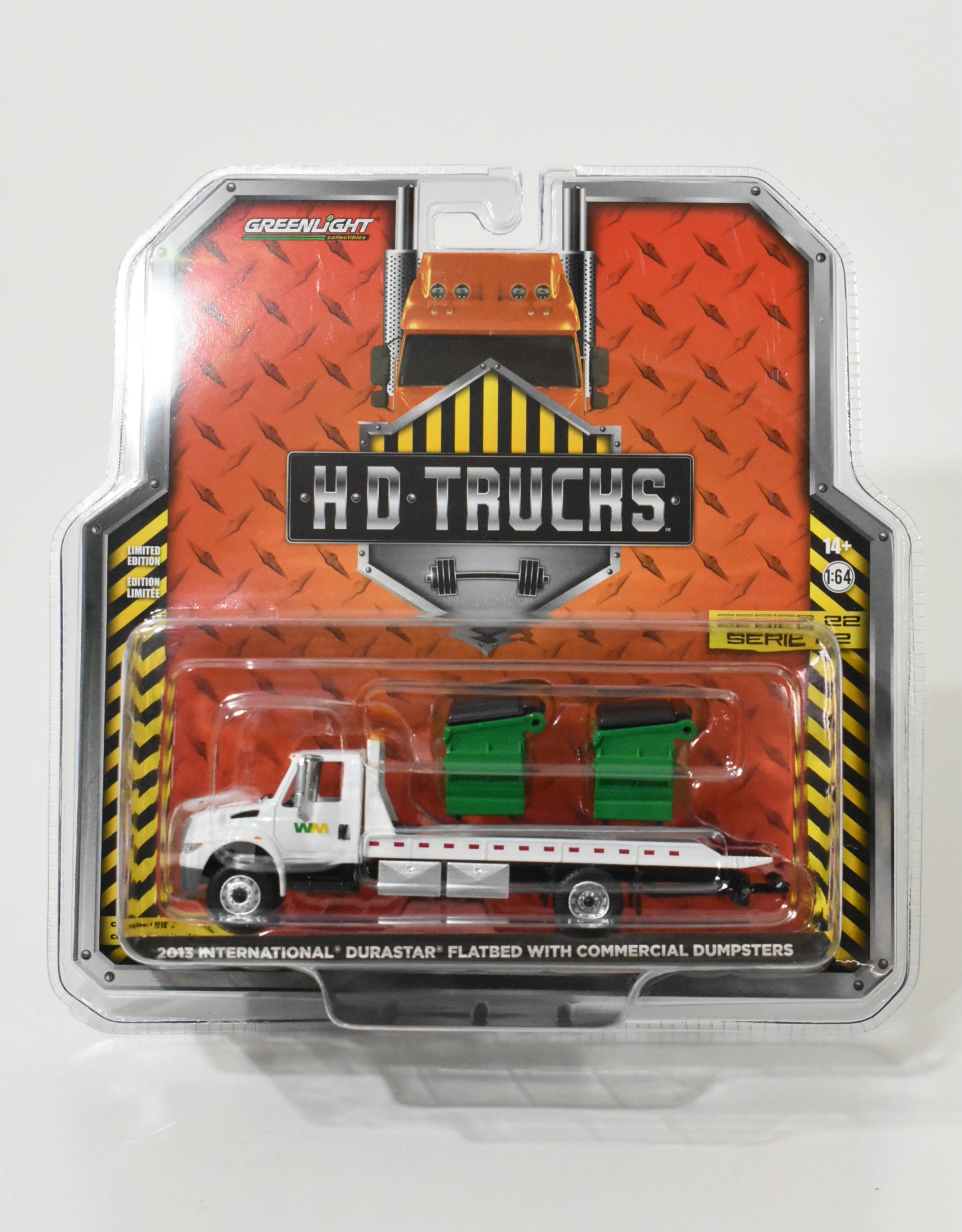 1/64 2013 International Durastar Flatbed With Commercial Waste ...