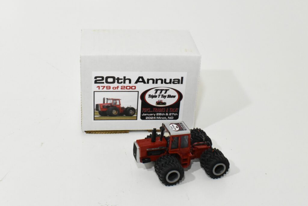 1/64 Massey Ferguson 4880 4WD Tractor With Duals, 2024 Triple T Toy ...