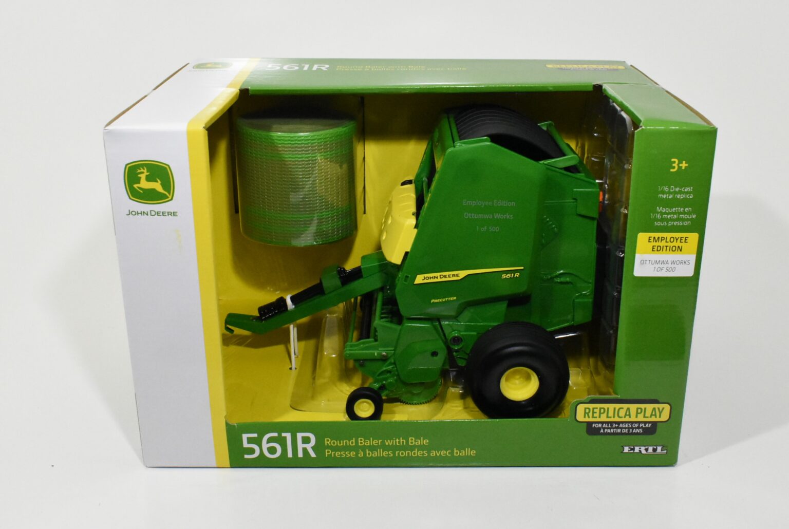 1/16 John Deere 561R Round Baler With Preservative Tank, Ottumwa Works ...