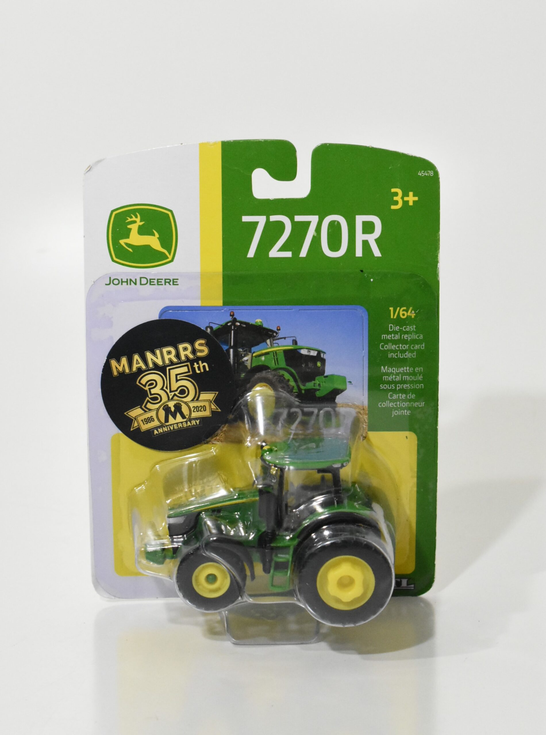 1/64 John Deere 7270R Tractor With Front Wheel Assist And Duals, MANRRS ...