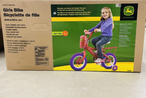 John Deere 12 Inch Bicycle - Dalton's Farm Toys
