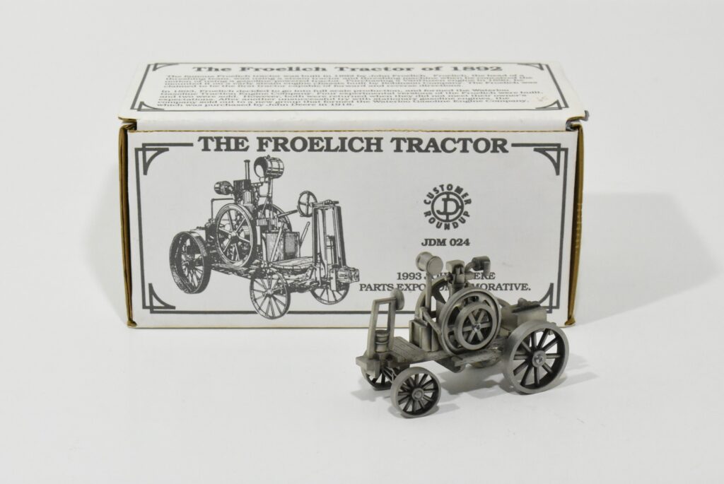 1/43 Froelich Pewter Tractor, 1993 Parts Expo - Dalton's Farm Toys