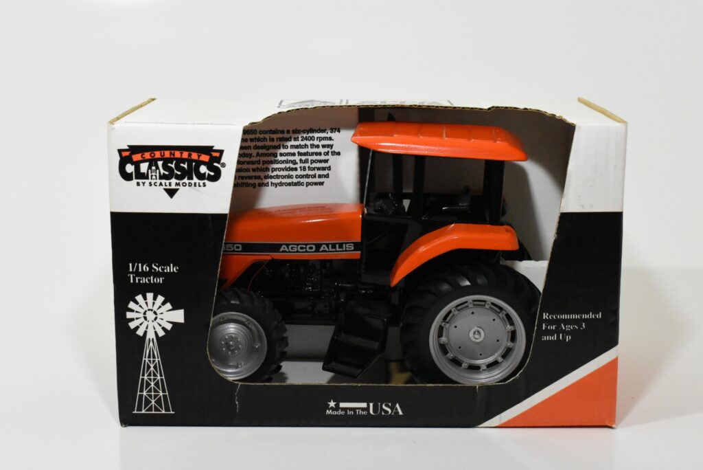 1/16 AGCO Allis 9650 Tractor With Front Wheel Assist - Dalton's Farm Toys