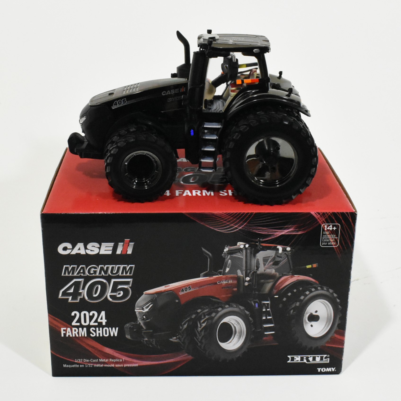 1/32 Case IH 405 Magnum Tractor With Duals On Front & Rear, Prestige ...