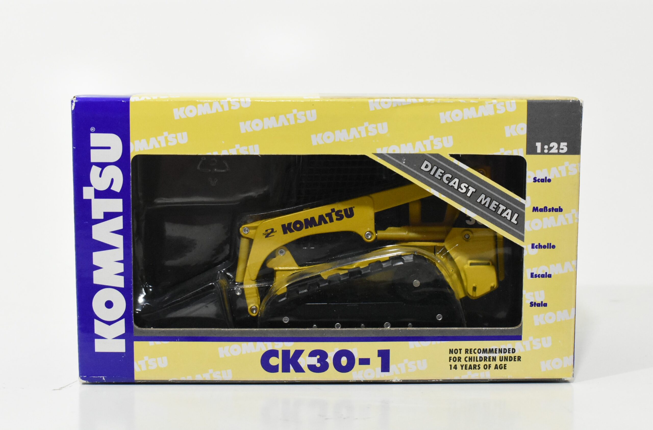 1/25 Komatsu CK30-1 Tracked Skid Steer Loader - Dalton's Farm Toys