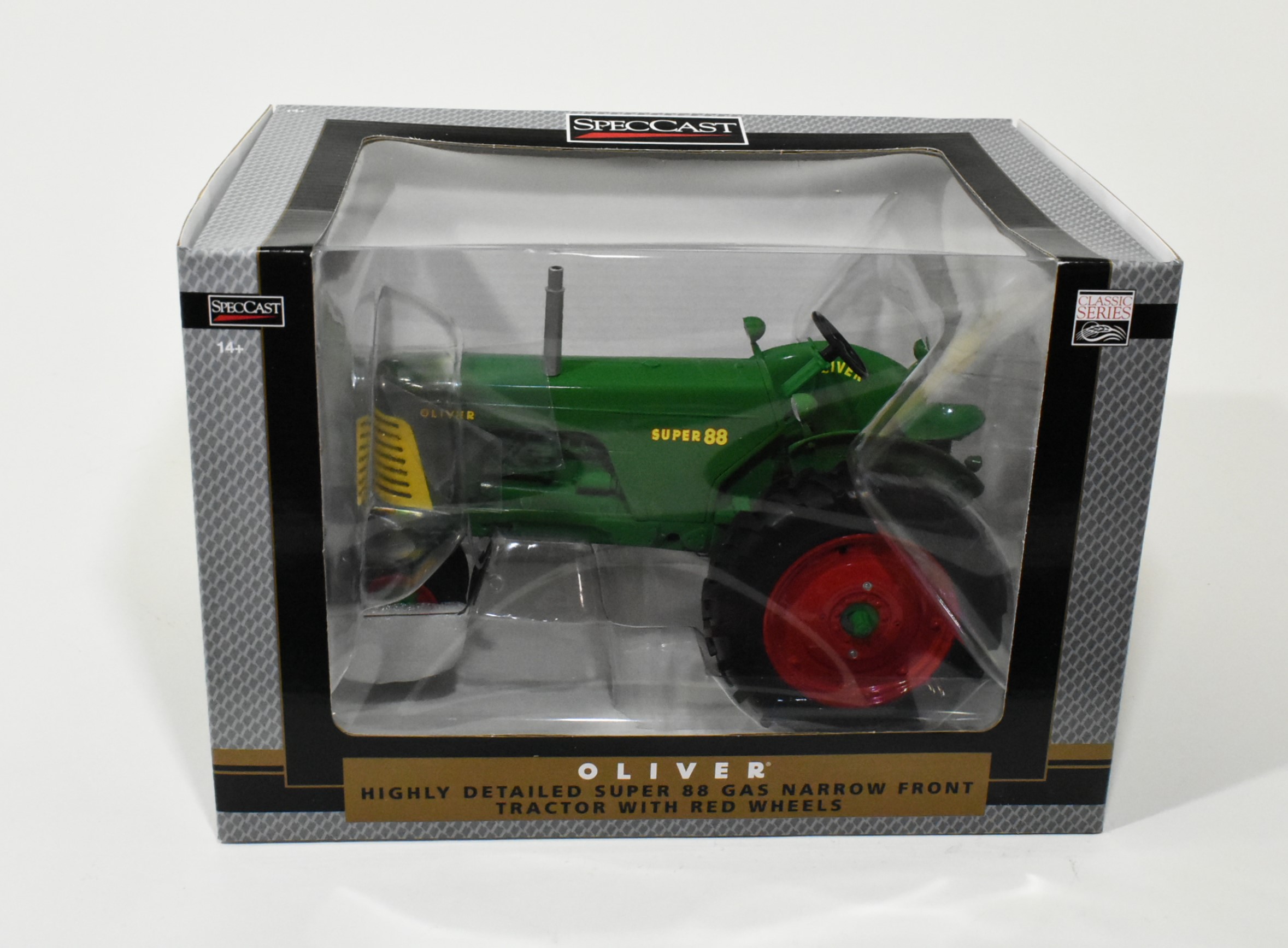 1/16 Oliver Super 88 Gas Narrow Front Tractor With Red Rims - Dalton's ...