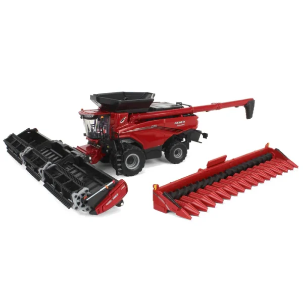1/64 Case IH AF11 Combine With Duals, Folding Corn Head & Draper Head ...